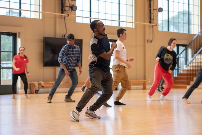 Afro Pop dancing with a master | Stanford Report