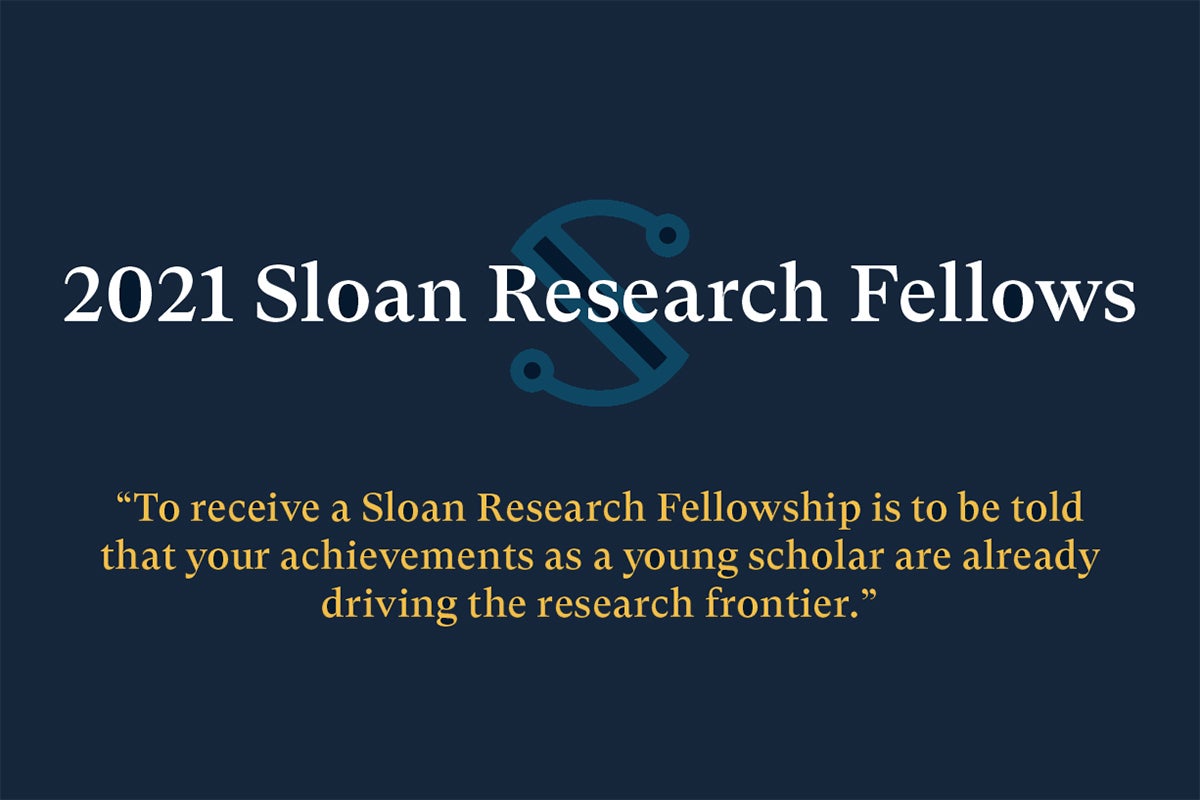 Eight Stanford faculty members named 2021 Sloan Research Fellows ...
