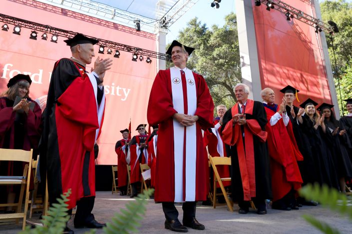 ‘Let us be fearless,’ Stanford President Marc Tessier-Lavigne tells ...