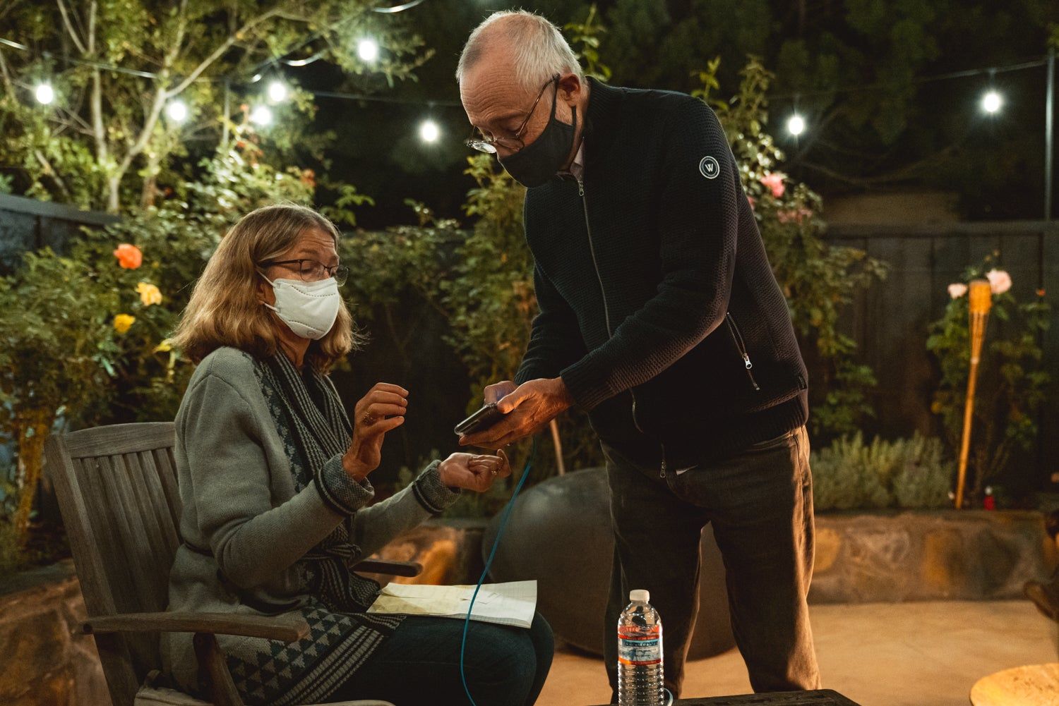 Paul Milgrom and Robert Wilson’s morning in photographs | Stanford Report