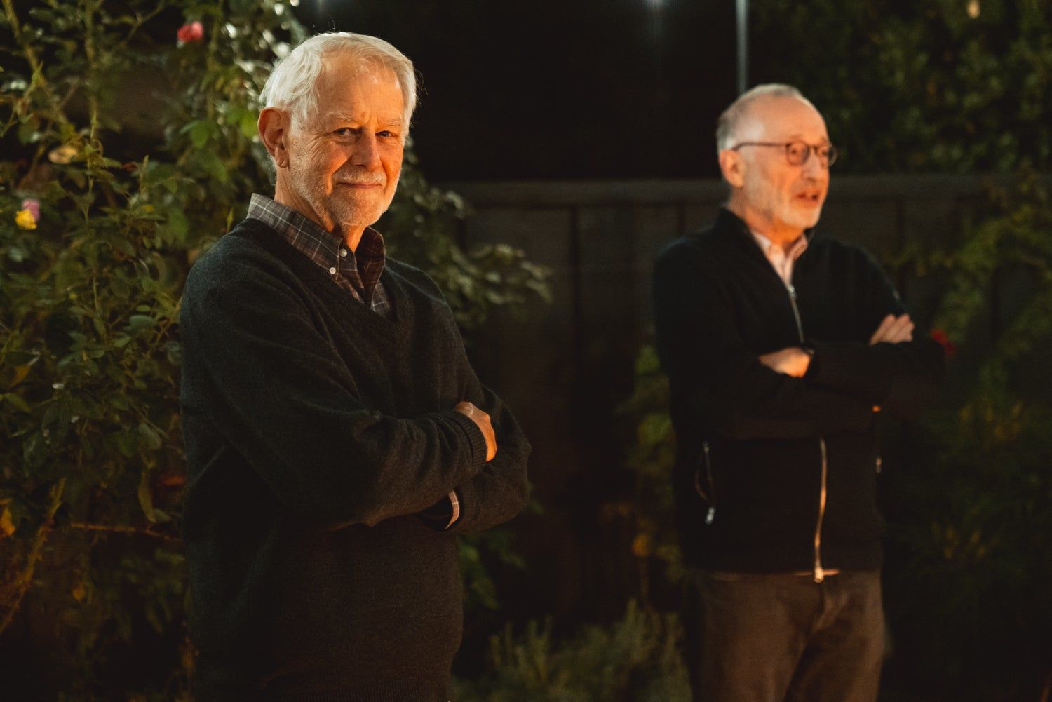 Paul Milgrom and Robert Wilson’s morning in photographs | Stanford Report