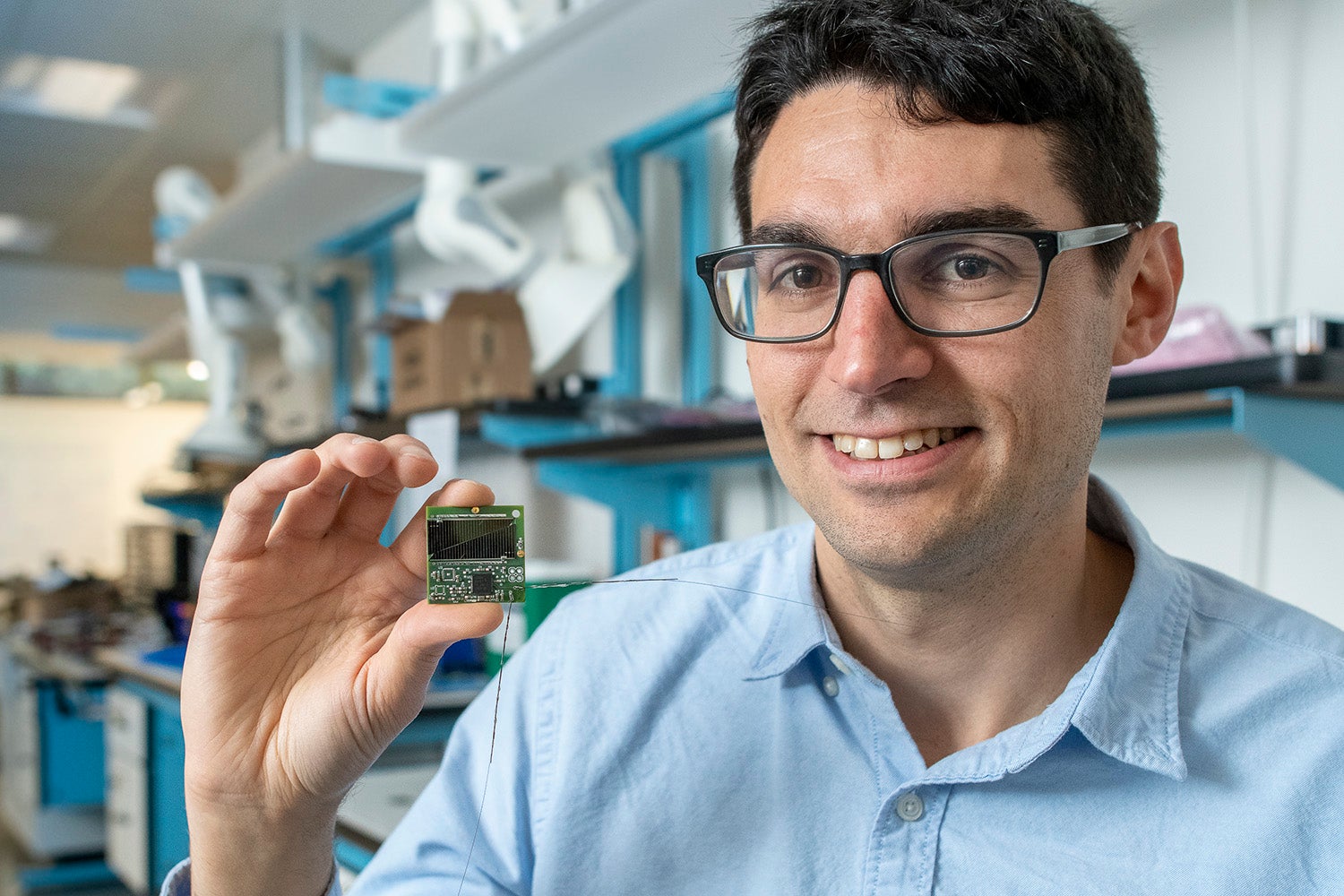 Inexpensive chip-size satellites orbit Earth | Stanford Report