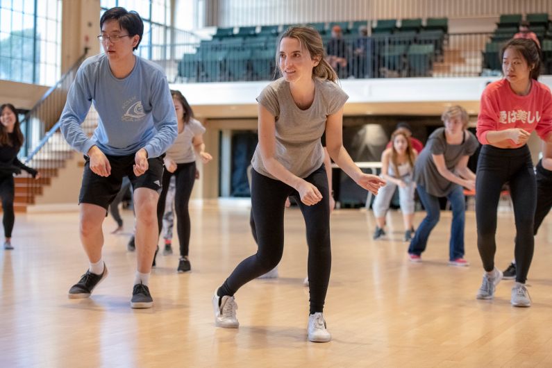 Afro Pop dancing with a master | Stanford Report