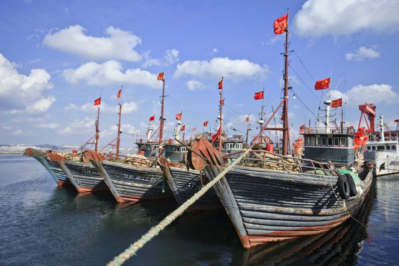 Tracking fishing from space | Stanford Report