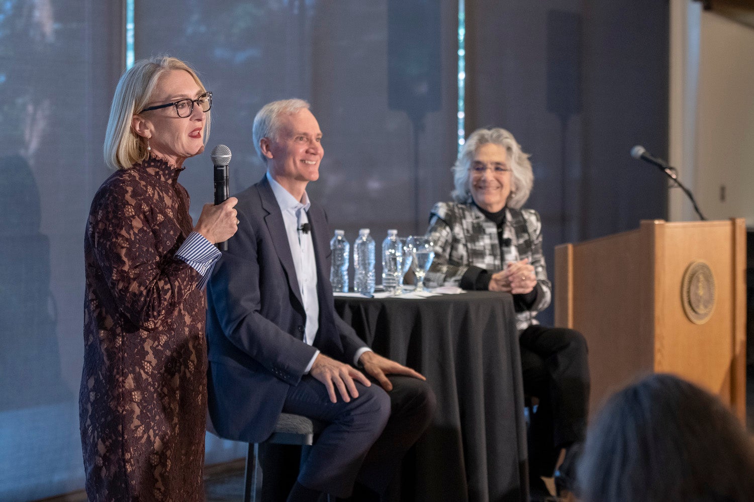 President, provost hold conversation with campus community | Stanford ...
