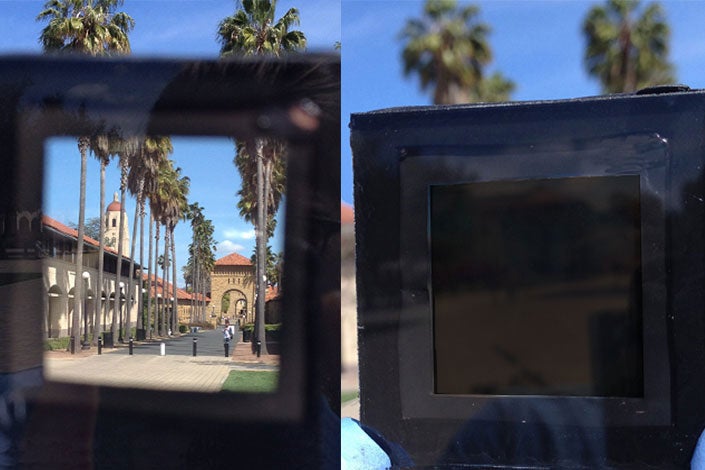 Stanford smart windows darken and lighten fast | Stanford Report