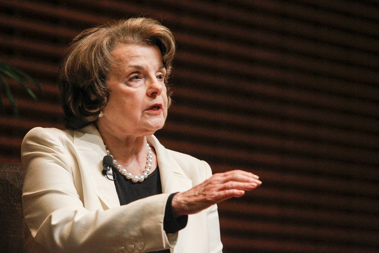 Feinstein at Stanford: U.S. needs to track possible terrorists ...